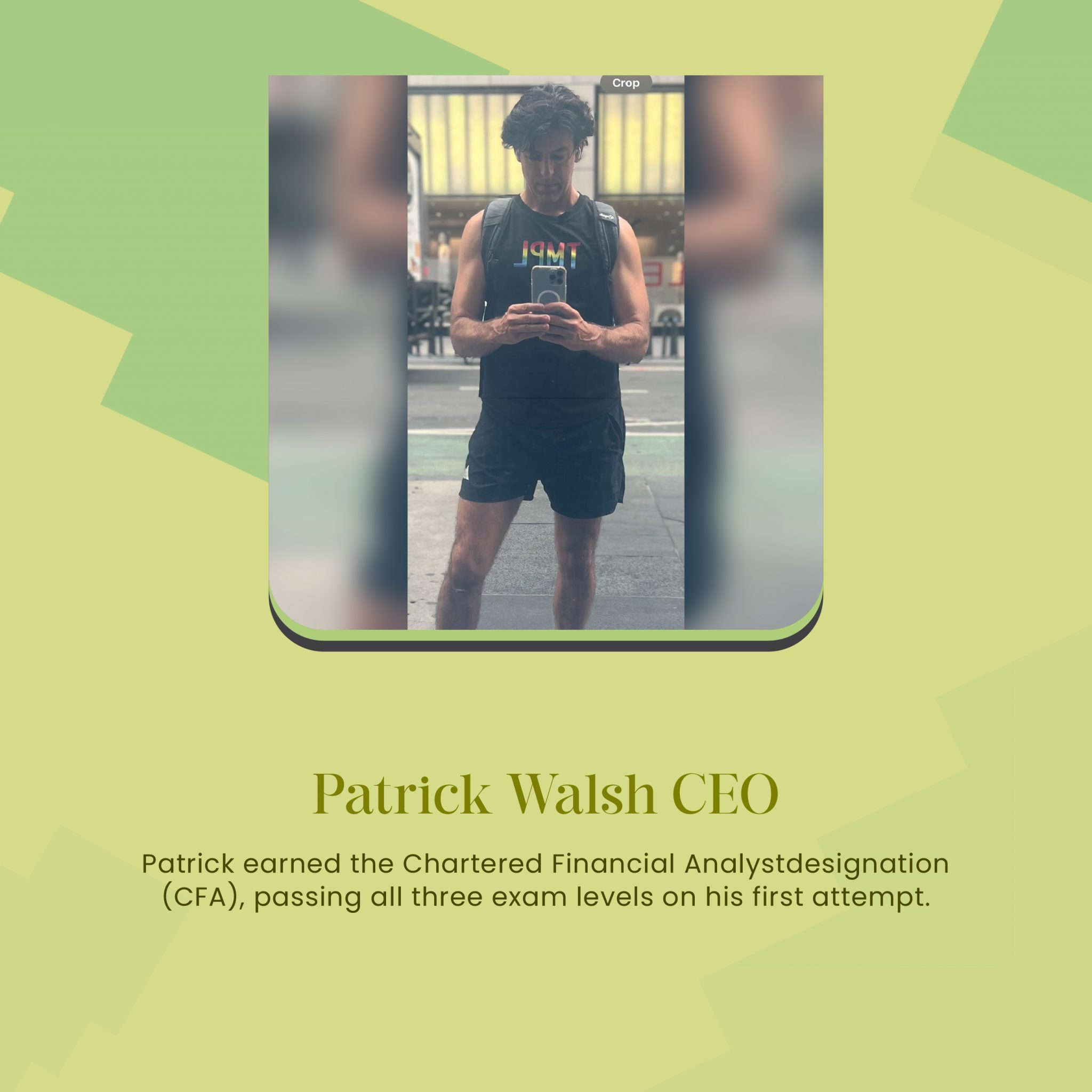 About - Patrick Walsh
