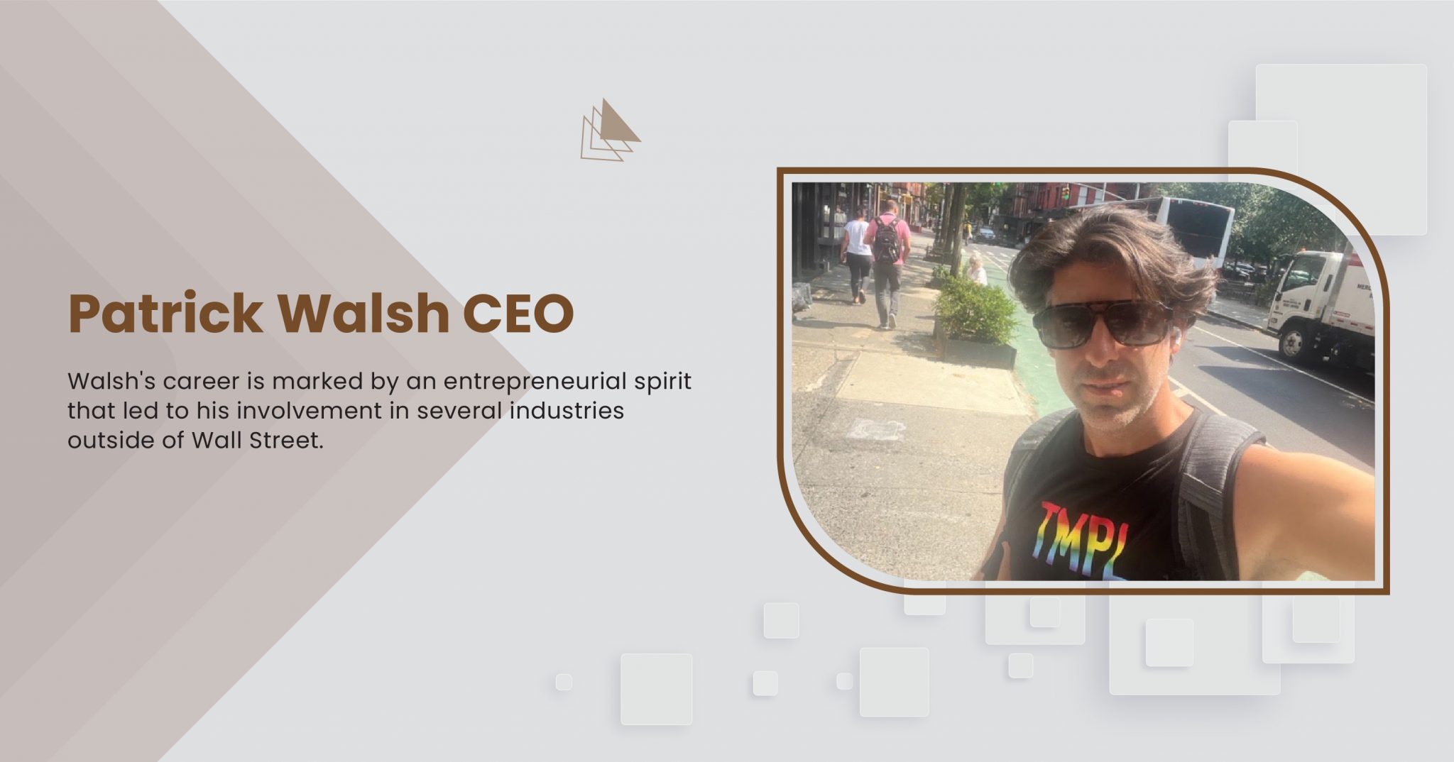 Patrick Walsh CEO | CEO, Fitness Industry | South Florida, USA