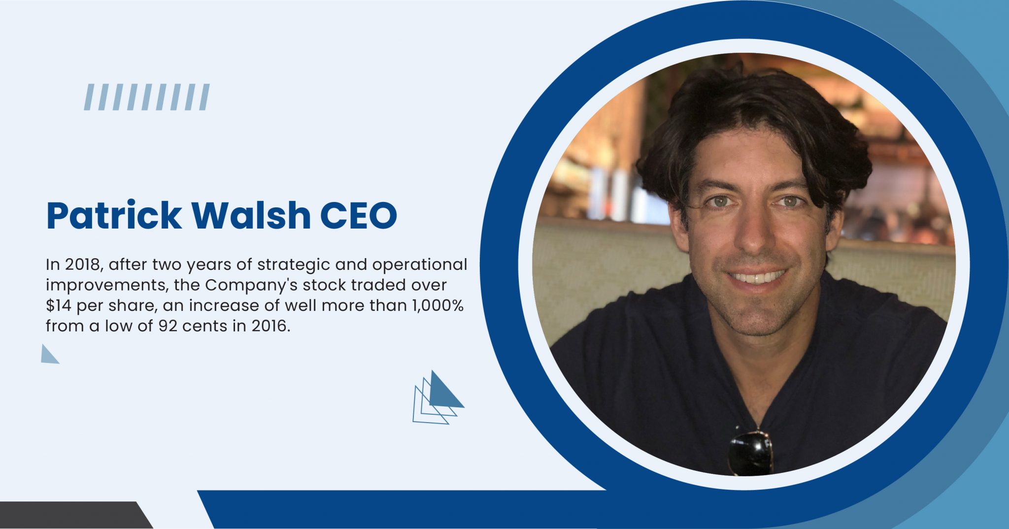 Patrick Walsh CEO | CEO, Fitness Industry | South Florida, USA